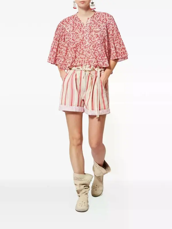 MARANT ETOILE Veelia Floral-print Top
