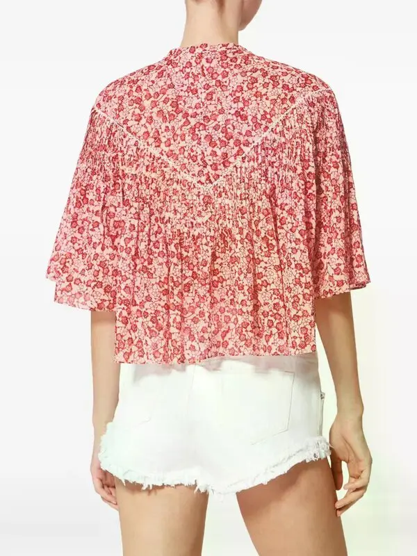 MARANT ETOILE Veelia Floral-print Top