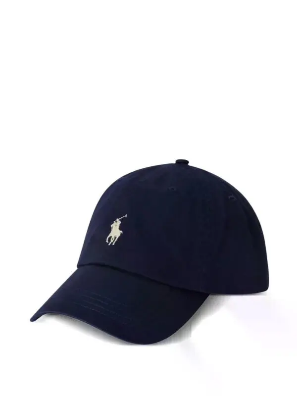 Polo Ralph Lauren Logo Embroidered Cap - White