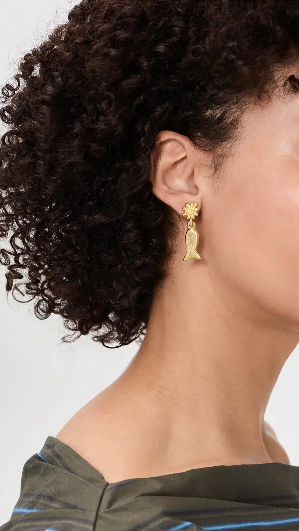 Brinker & Eliza Lucky Catch Dangle Earrings