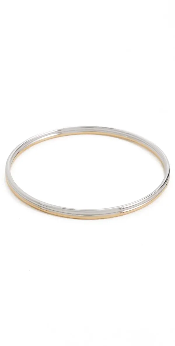 JENNIFER FISHER Thread Bangle - Two-tone