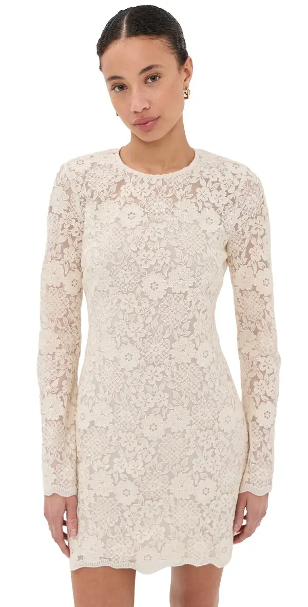Veronica Beard Teresia Mini Dress - Dove