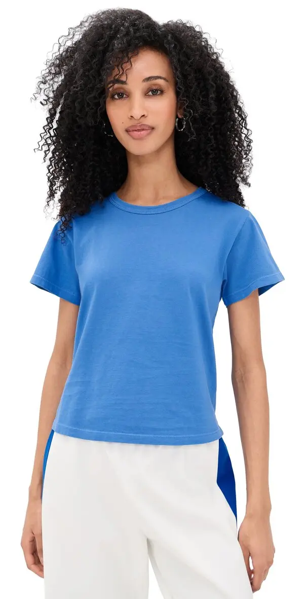 LESET The Margo Tee - Bleuet
