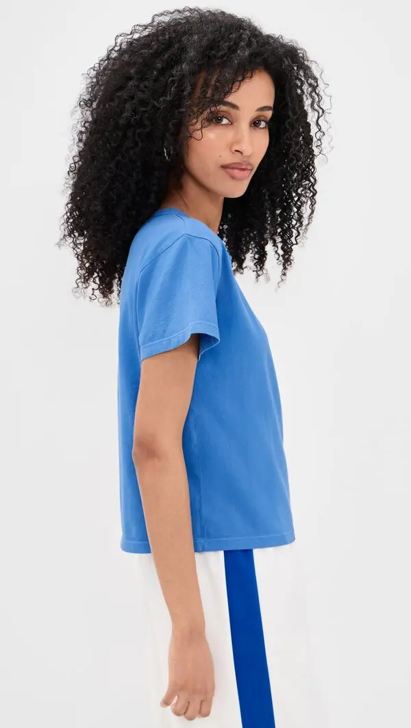 LESET The Margo Tee - Bleuet