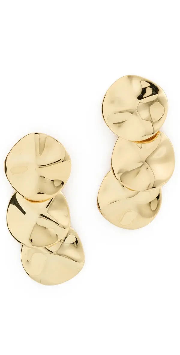 Lele Sadoughi Socialite Statement Earrings - Gold