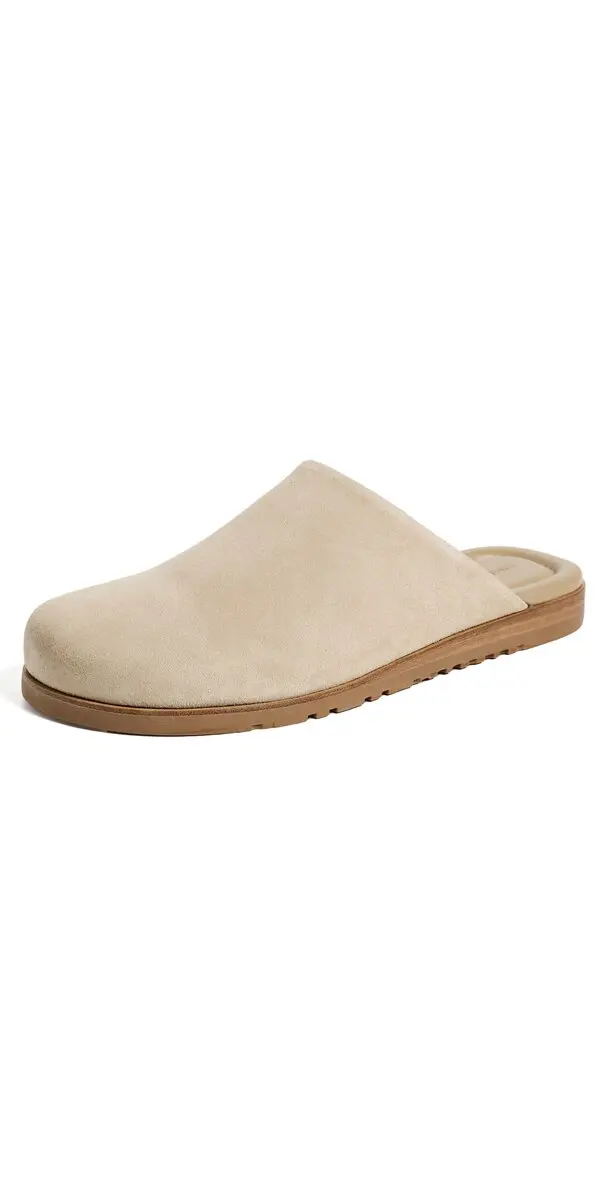 Simkhai Emery Suede Clogs - Desert
