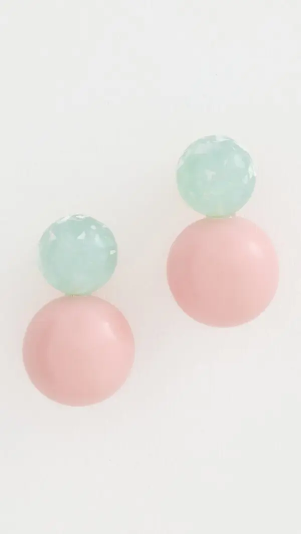 Lele Sadoughi Oasis Double Drop Earrings