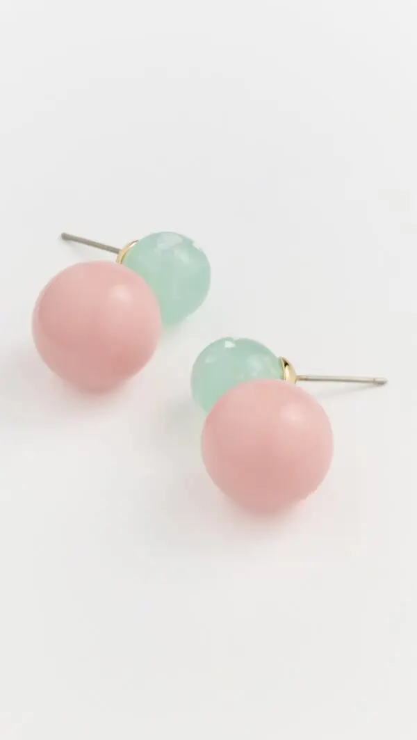 Lele Sadoughi Oasis Double Drop Earrings