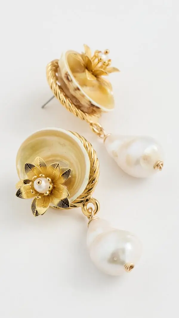 Brinker & Eliza Coconut Drift Earrings