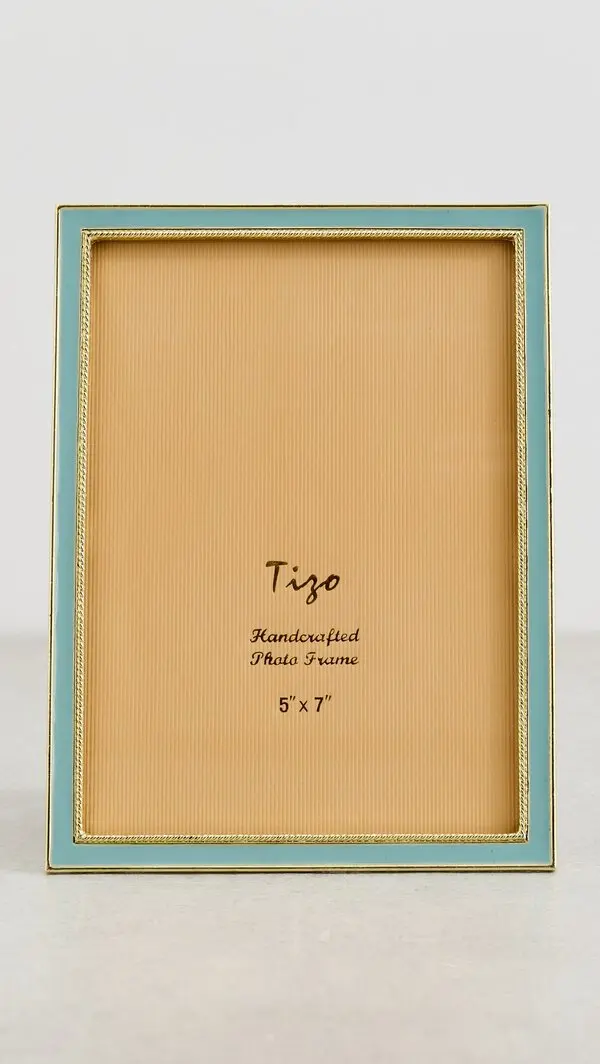 TIZO DESIGN Enameled Gold Frame