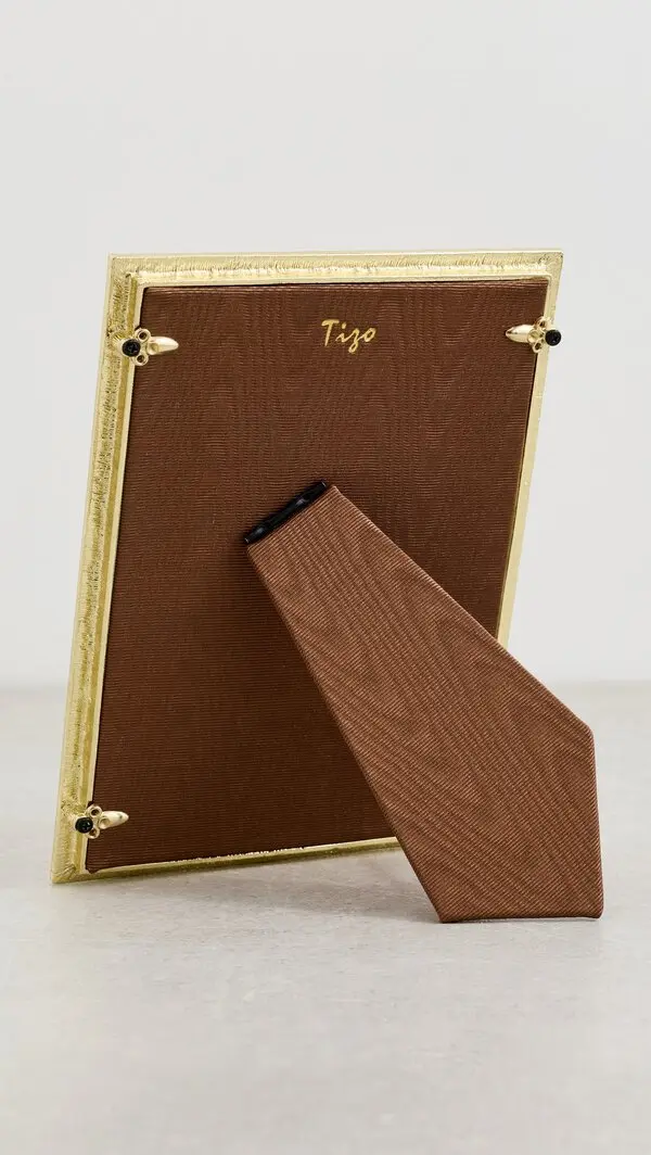 TIZO DESIGN Enameled Gold Frame