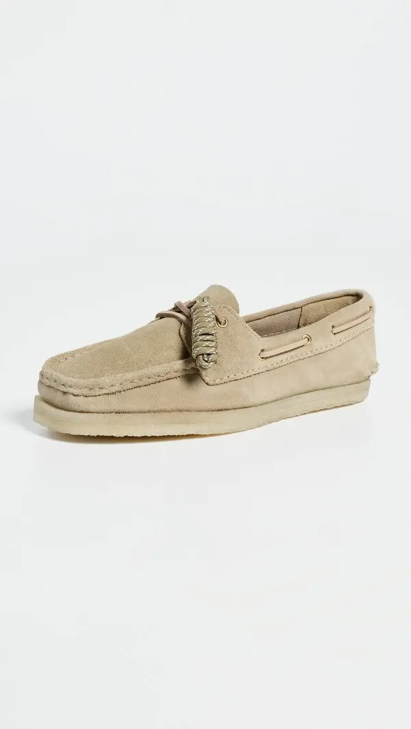 Clarks Godney Suede Boat Shoes