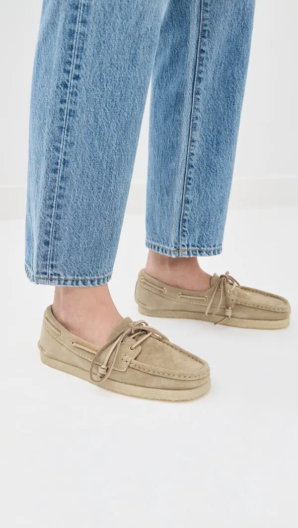 Clarks Godney Suede Boat Shoes
