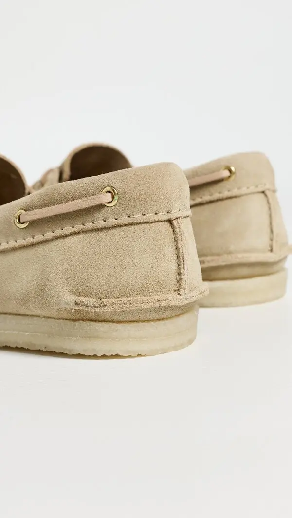 Clarks Godney Suede Boat Shoes