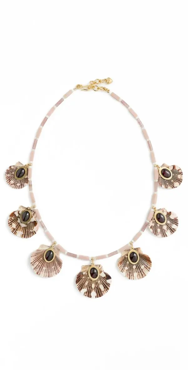 Brinker & Eliza Ophelia Necklace - Rose Multi