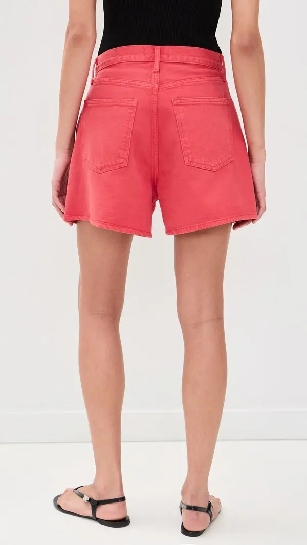 AGOLDE Rhoda Denim Shorts - Carnival