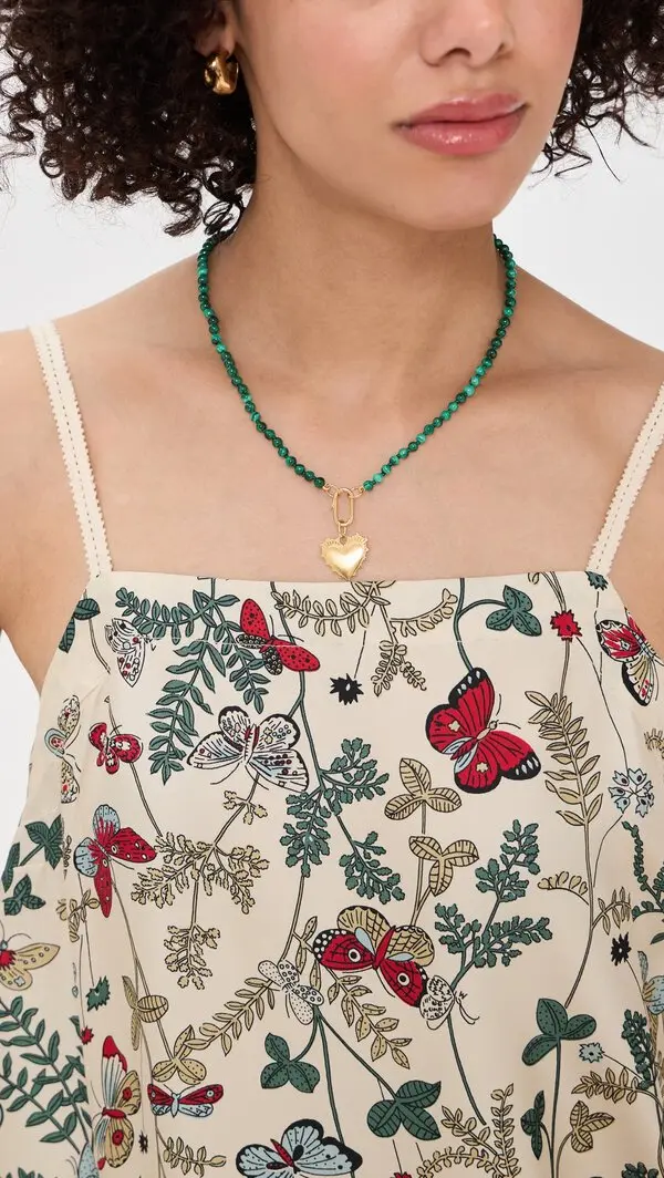 HART Gemstone Strand Heart Necklace