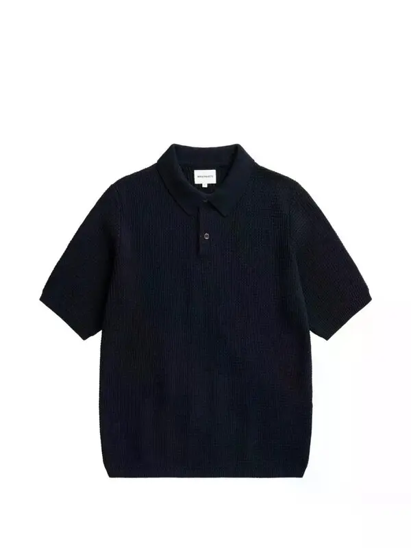 Norse Projects Waffle Polo Shirt