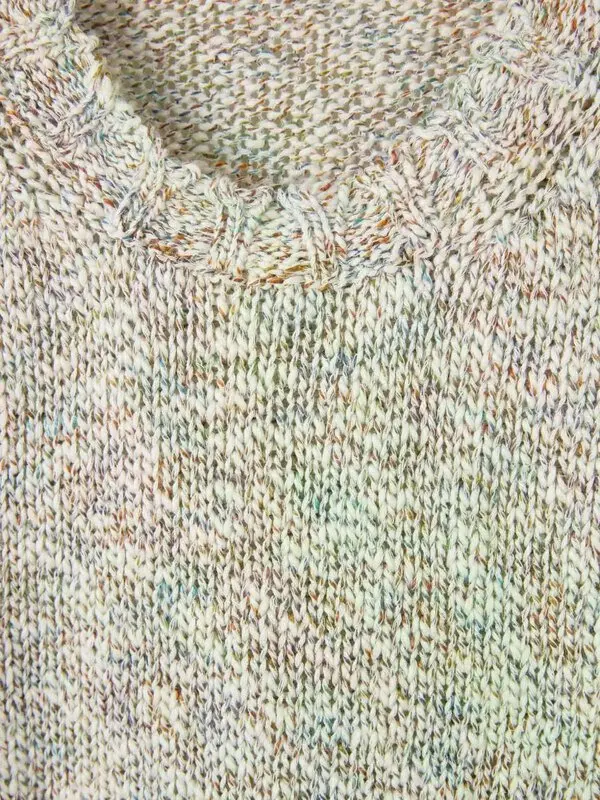Fedeli Knitted Textured Sweater
