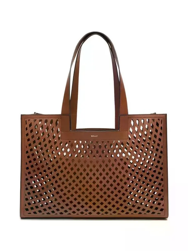 Bally Tote Bag With Diamond Cutout
