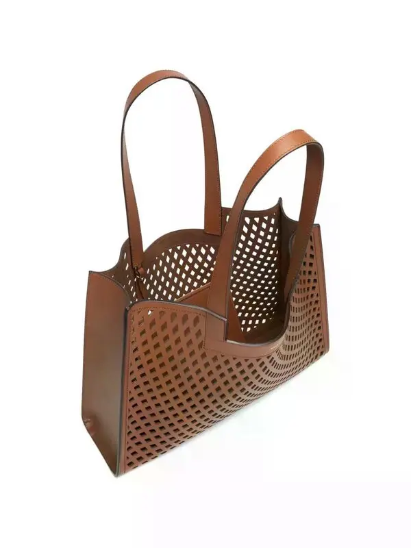 Bally Tote Bag With Diamond Cutout