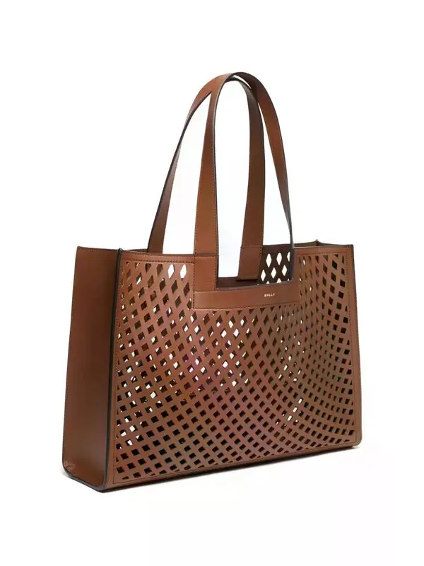Bally Tote Bag With Diamond Cutout