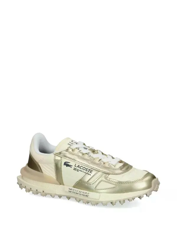 Lacoste Elite Active Metallic-detail Sneakers - Neutrals
