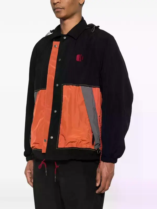 Kolor Colour-block Hooded Jacket