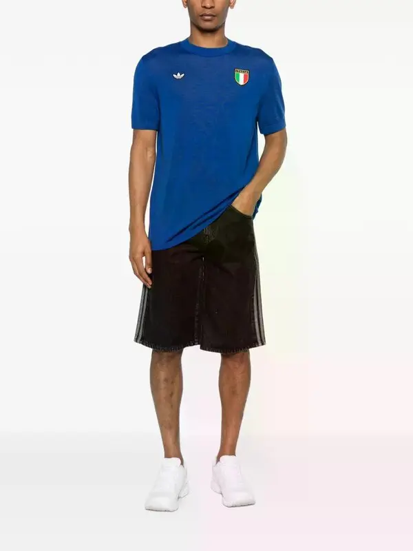 Adidas Logo Patch Crew-neck T-shirt