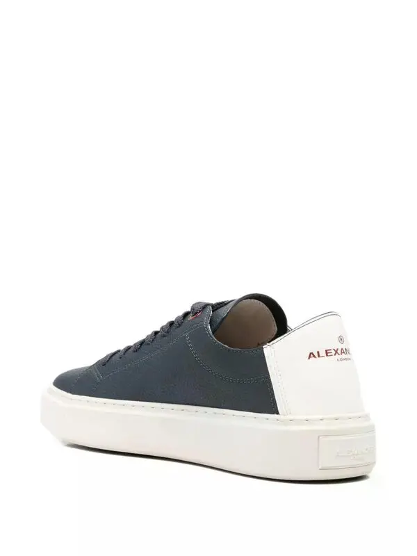 ALEXANDER SMITH Leather Lace-up Sneakers