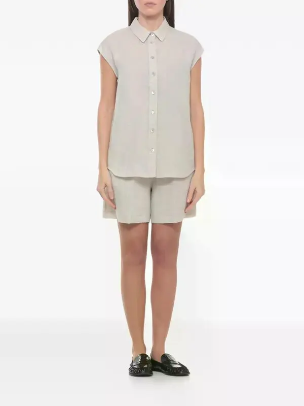 PANICALE Lace-panel Shirt
