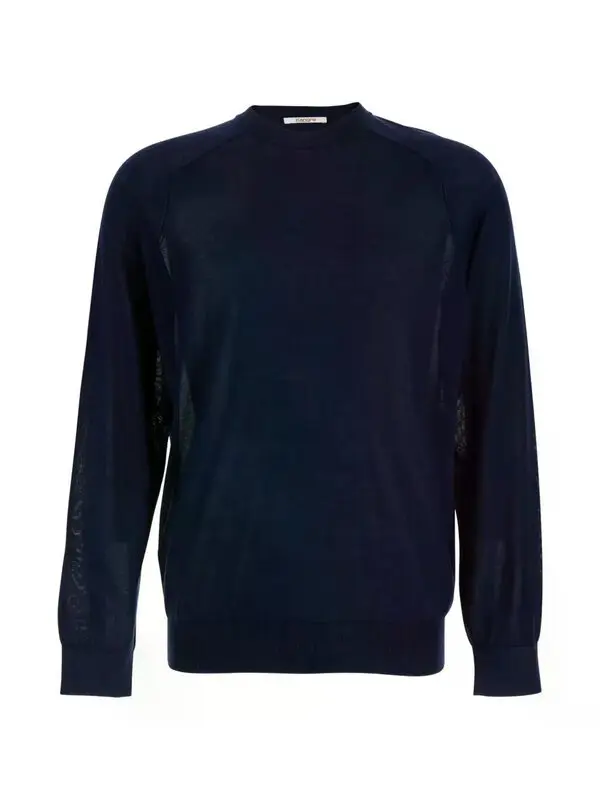 KANGRA Crew-neck Sweater - Blue