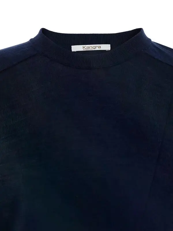 KANGRA Crew-neck Sweater - Blue