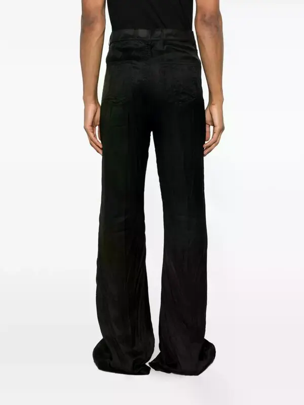 Rick Owens Bolan Pocket Bootcut Trousers - Black