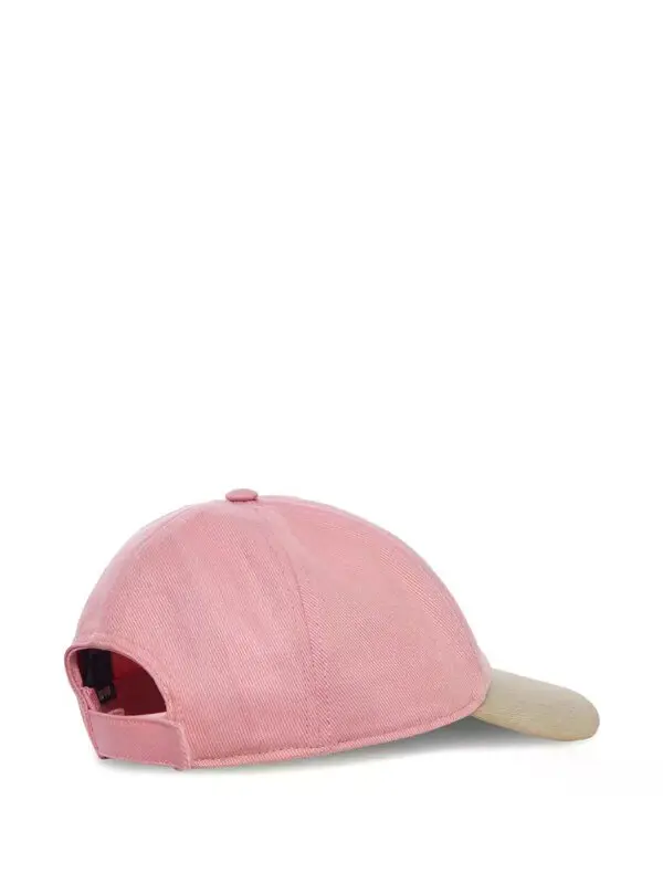 Miu Miu Embroidered Logo Drill Baseball Cap
