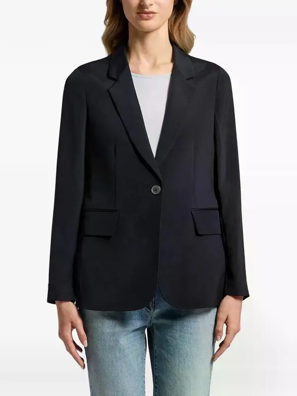 Peserico Single-button Blazer - Blue