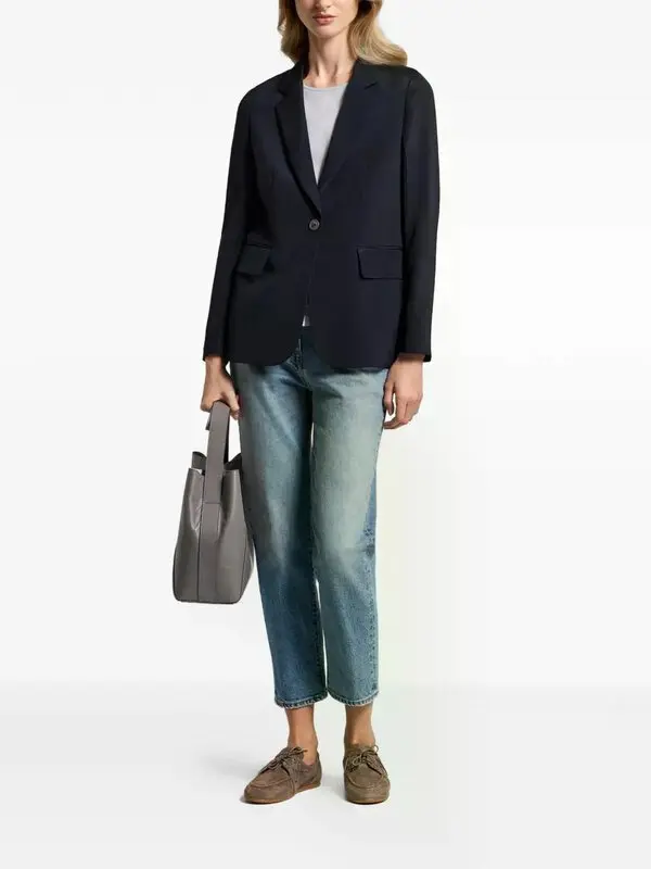 Peserico Single-button Blazer - Blue