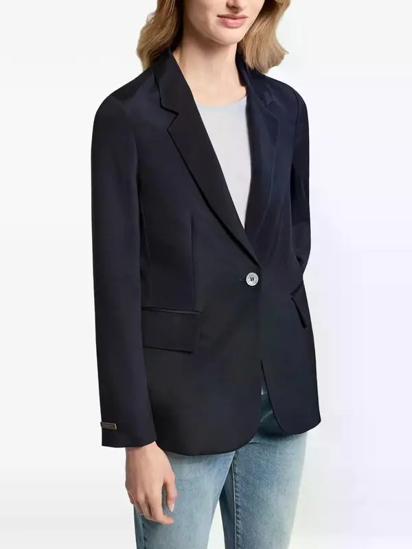 Peserico Single-button Blazer - Blue