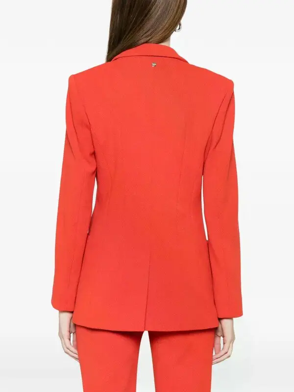 MARCCAIN Double-breasted Blazer - Orange