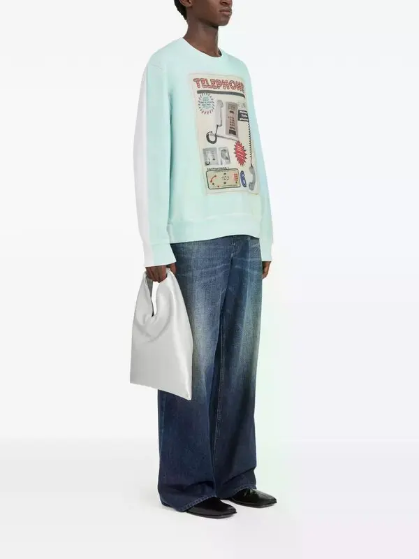 MAISON MARGIELA Graphic-print Sweatshirt