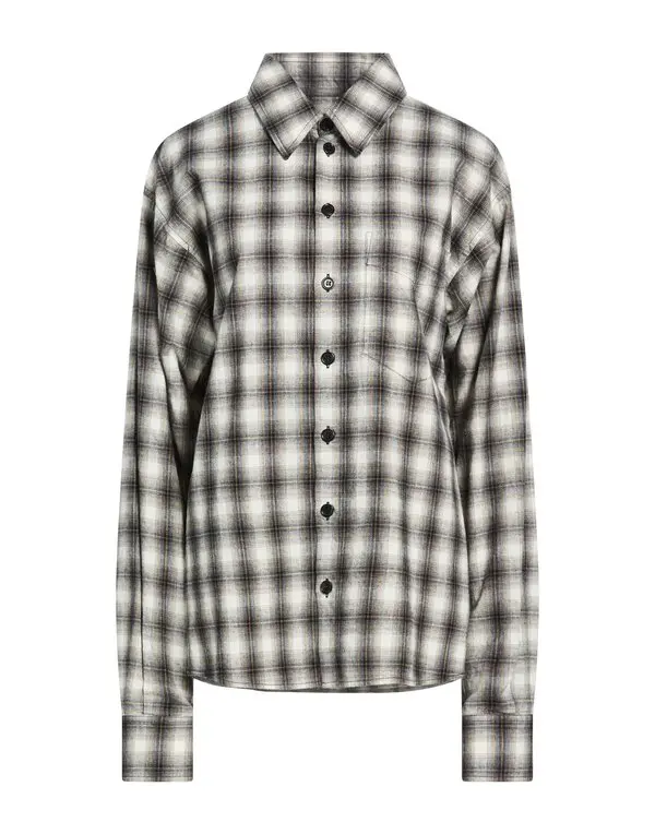 Dsquared2 Cotton Flannel Shirt With Tartan Pattern - Black
