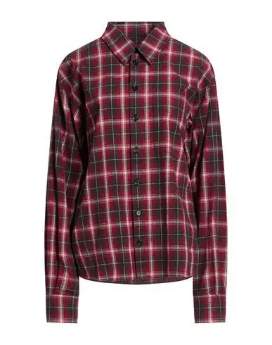 Dsquared2 Cotton Flannel Shirt With Tartan Pattern - Red