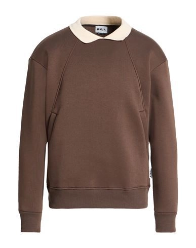 BERNA Cotton-blend Sweatshirt - Brown