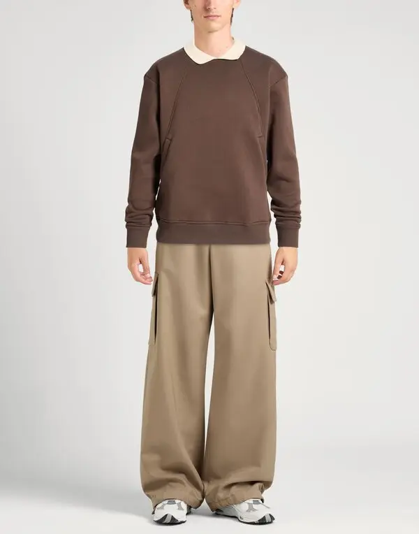 BERNA Cotton-blend Sweatshirt - Brown