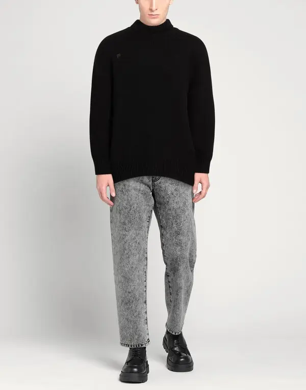 PANGAIA Turtleneck Recycled Cashmere & Wool Knit Top