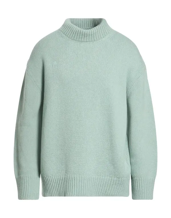 PANGAIA Turtleneck Recycled Cashmere & Wool Knit Top