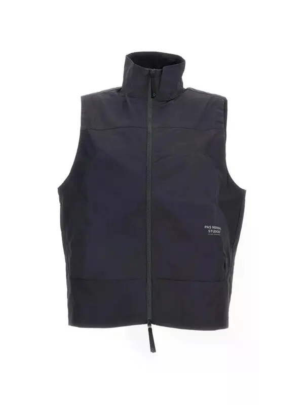 PAS NORMAL STUDIOS High-collar Vest With Reflective Logo