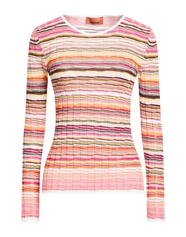 Missoni Sweater In Cotton And Viscose - Pink