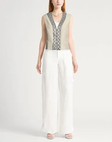 TWINSET Tailored Linen Vest