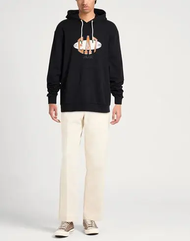 EA7 Cotton French Terry Sweatshirt - Black